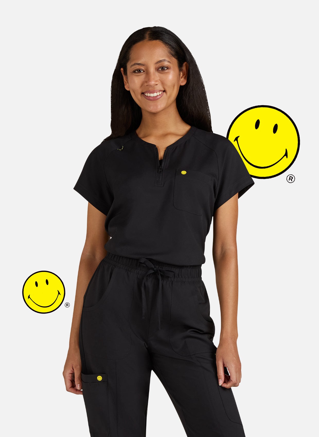 Koi Smiley Scrubs – Happythreads