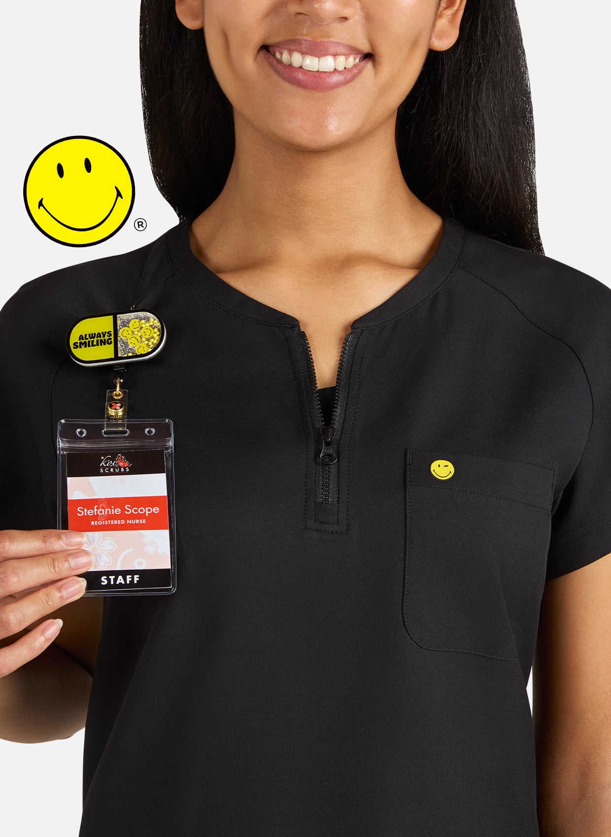 Koi Smiley Scrubs – Happythreads