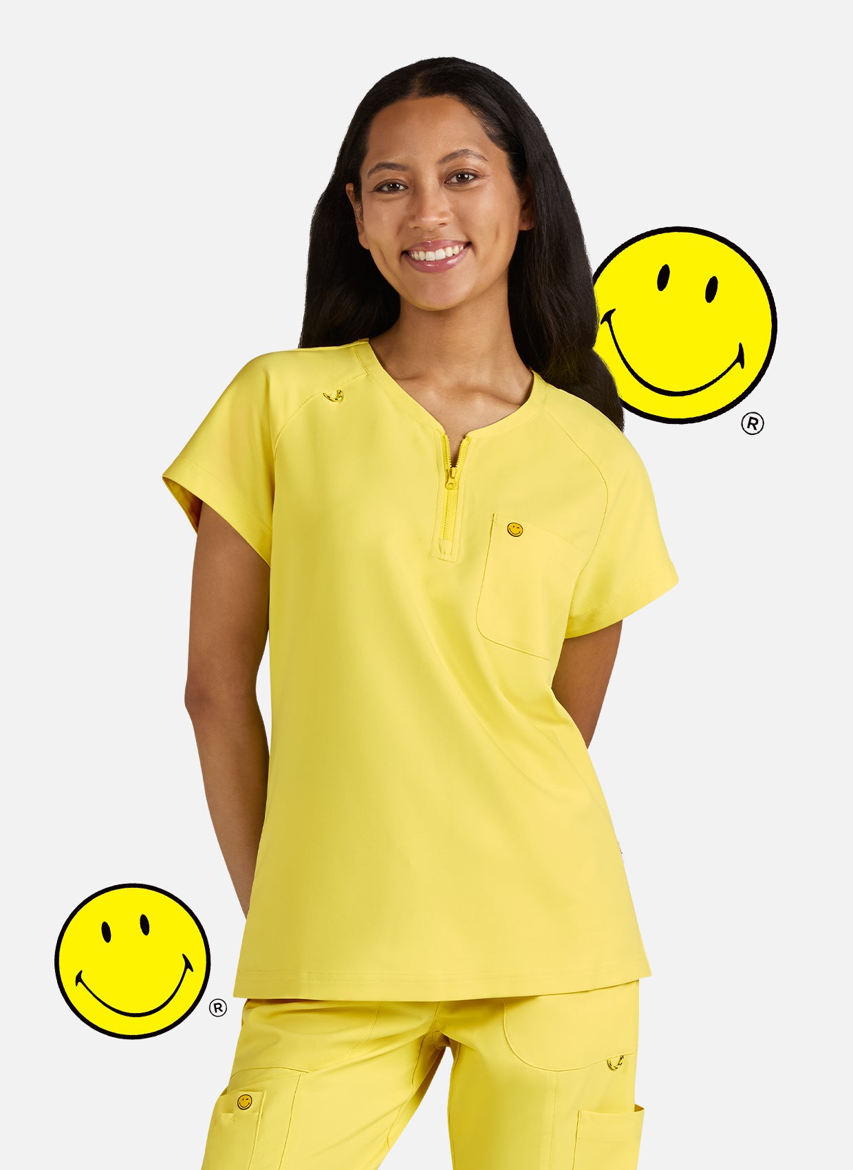 Koi Smiley Scrubs – Happythreads